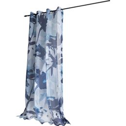 HEINE HOME unisex Dekostore weiß-blau, Größe 175x135 cm