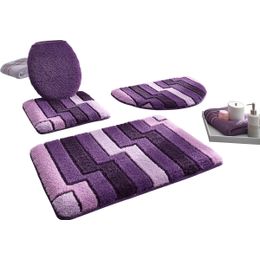 Hagemann unisex Badematte violett, Gr&ouml;&szlig;e 8 - Deckelbezug