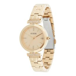 Guess Uhr 'Array' Damen Gr&ouml;&szlig;e One Size champagner / gold