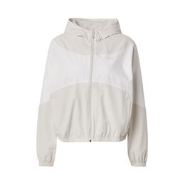 Under Armour Sportjacke 'Rival' Damen Gr&ouml;&szlig;e L stone / wei&szlig;