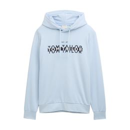 Tom Tailor Sweatshirt Herren Gr&ouml;&szlig;e M hellblau / schwarz / offwhite