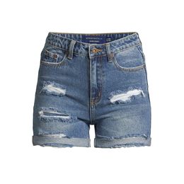 A&eacute;ropostale Shorts Damen Gr&ouml;&szlig;e 24 blue denim