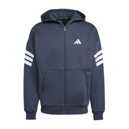 adidas Sportswear Sportsweatjacke 'FI' Herren Gr&ouml;&szlig;e L navy / wei&szlig;