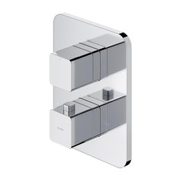 Omnires PARMA Thermostat, für Wanne & Dusche, PM7436CR,
