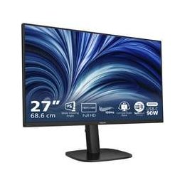 Philips 24B2U3301, LED-Monitor 60.5 cm (23.8 Zoll), schwarz, FullHD, IPS, USB-C, USB-Hub, HDMI, DP, 120Hz Panel
