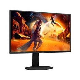 AOC 25G4SXU, Gaming-Monitor 62.2 cm (24.5 Zoll), schwarz (matt), FullHD, Fast-IPS, USB-Hub, 310Hz Panel