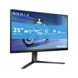 Philips Evnia 25M2N5200U, Gaming-Monitor 62.2 cm (24.5 Zoll), anthrazit, FullHD, IPS, Adaptive-Sync, 390Hz Panel