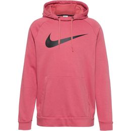 Nike Sportsweatshirt 'Dry Swoosh' Herren Größe S melone / schwarz