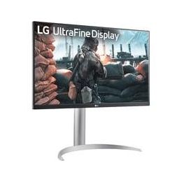 LG 27UP650K-W, LED-Monitor 68.4 cm (27 Zoll), wei&szlig;/silber, UltraHD/4K, IPS, HDR