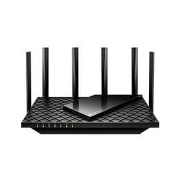 TP-LINK Archer AXE75 AX5400 Tri-Band Wi-Fi 6E, Router schwarz