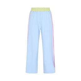 Sanika Hose Damen Gr&ouml;&szlig;e 40 hellblau / gelb / pink