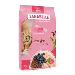 Sanabelle Trockenfutter Katze, Adult, Huhn 2x8 kg
