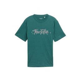 Tom Tailor T-Shirt Herren Größe XL marine / dunkelgrün / weiß
