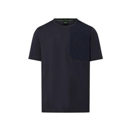 BOSS T-Shirt 'Tee PKT' Herren Größe XL marine / schwarz