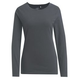 Gina Benotti Damen Langarmshirt mit Bio-Baumwolle