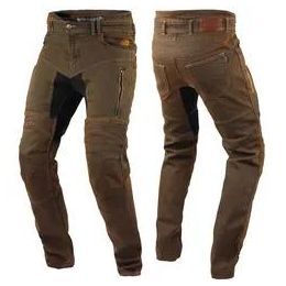 Trilobite Parado Motorrad-Jeans Doublelayer Herren Rusty Braun, Regular, Slim Fit 36/32