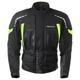 GERMOT Ravenna Textiljacke anthrazit / gelb S