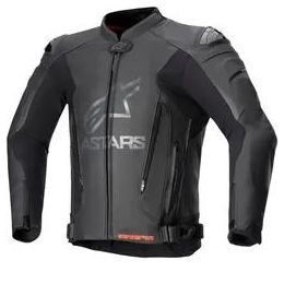 Alpinestars GP Plus V4 Lederjacke Herren schwarz / schwarz 60