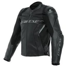 Dainese Racing 4 Lederjacke Schwarz / Schwarz 29