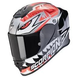 Scorpion Exo-R1 Evo Air Zaccone Replica Silber / Schwarz / Rot L