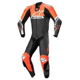 Alpinestars Missile V2 Ward 1tlg. Lederkombi schwarz / rot-fluo / weiss 50