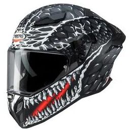 CABERG Drift Evo II Crok Integralhelm matt-schwarz / anthrazit / rot L