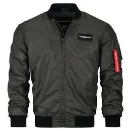 Bores Bomber Motorradjacke olive 4XL