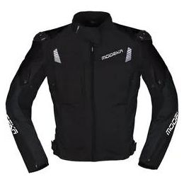 Modeka Lineos Textiljacke schwarz L