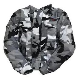Modeka Detroit Jacke schwarz / camouflage L