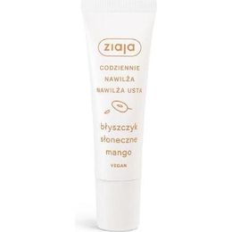 Ziaja, Lippenstift + Lipgloss, Lip Gloss Sunny Mango - Sweet lip gloss with mango scent 12ml (Sunny Mango)