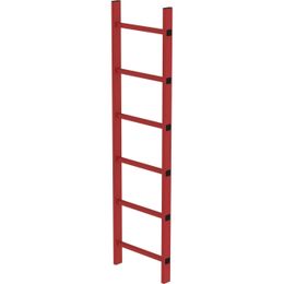 Munk, Leiter + Gerüst, Schachtleiter GFK 400mm Lichte Weite 6 Sprossen (Gerüst, 168 cm)