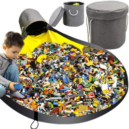 Kruzzel, Spielteppich + Spielmatte, Korb für Spielzeug