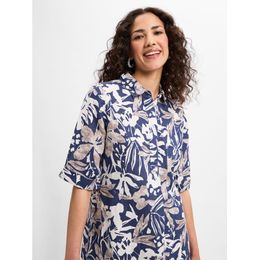 Marie Lund Kleid in marine weiß - 0047 | Gr.: 44