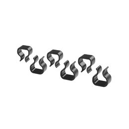 Beliani 6er-Set Pflegeprodukt RIETI in Schwarz | Gr.: onesize