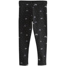 next Leggings M&auml;dchen Gr&ouml;&szlig;e 152 schwarz / wei&szlig;