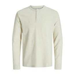 Jack & Jones Jack & Jones Shirt 'JJEDover' Herren Gr&ouml;&szlig;e XS wei&szlig;meliert