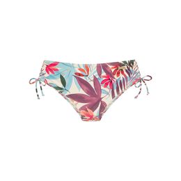 Lascana Bikinihose Damen Gr&ouml;&szlig;e S creme / pastellblau / brombeer
