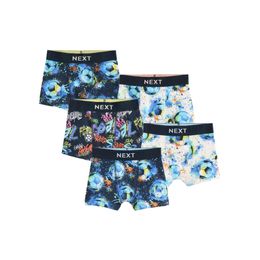 next Boxershorts Jungen Gr&ouml;&szlig;e 152 navy / neonblau / gelb / orange / pink / wollwei&szlig;