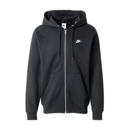 Nike Sportswear Sweatjacke 'CLUB' Herren Gr&ouml;&szlig;e S schwarz