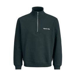 Jack & Jones JACK & JONES Sweatshirt 'JORNORREBRO' male size M Fir / White