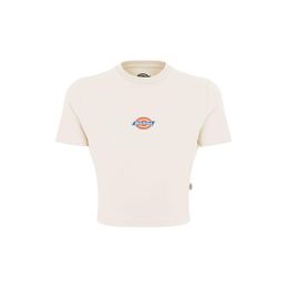 Dickies T-Shirt 'Maple Valley' Damen Gr&ouml;&szlig;e L blau / gelb / blutrot / offwhite