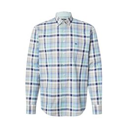 Fynch-Hatton Hemd Herren Gr&ouml;&szlig;e XXL marine / hellblau / mint / wei&szlig;