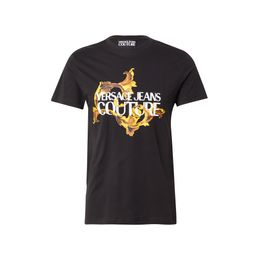 Versace Jeans Couture T-Shirt Herren Gr&ouml;&szlig;e L braun / safran / schwarz / wei&szlig;