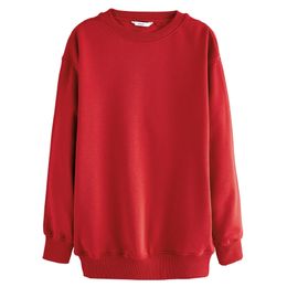 next Sweatshirt 'Essentials' Damen Gr&ouml;&szlig;e XS kirschrot