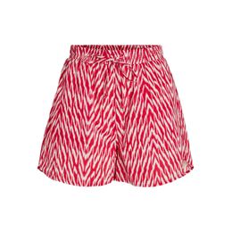 Vila Shorts 'LEDA KIRA' Damen Gr&ouml;&szlig;e 40 magenta / wei&szlig;