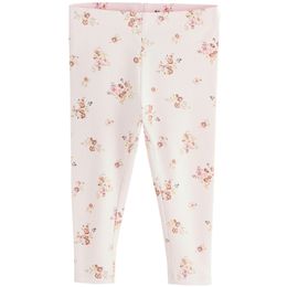 next Leggings M&auml;dchen Gr&ouml;&szlig;e 86 braun / pink / wei&szlig;