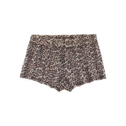 Buffalo Badeshorts Damen Gr&ouml;&szlig;e S braun / hellbraun / schwarz