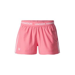 Under Armour Sportshorts 'Play-Up' Damen Gr&ouml;&szlig;e S rosa / wei&szlig;
