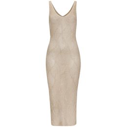 Lascana Kleid Damen Gr&ouml;&szlig;e 36 beige