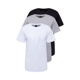 Only & Sons Only & Sons T-Shirt 'MATT' Herren Gr&ouml;&szlig;e S graumeliert / schwarz / wei&szlig;